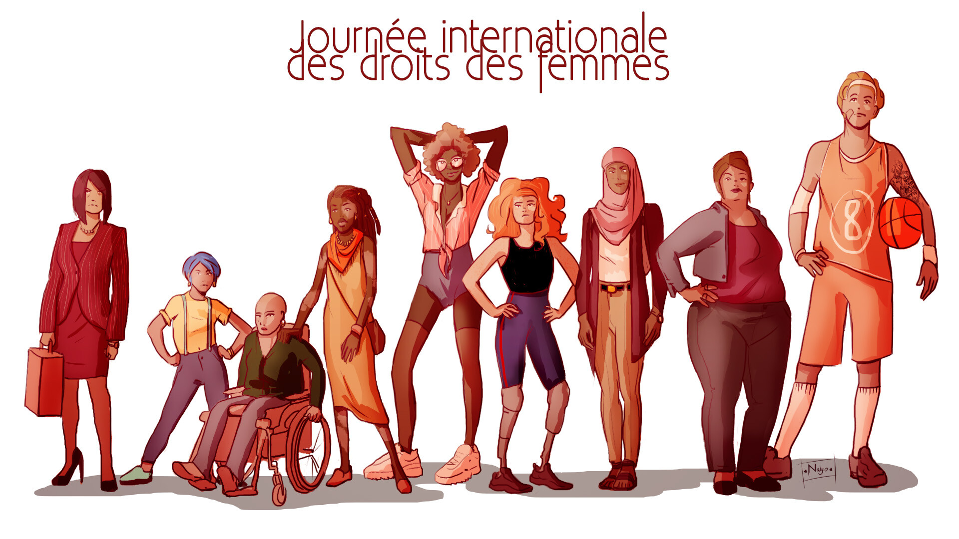 ArtStation - Journée internationale des droits des femmes.