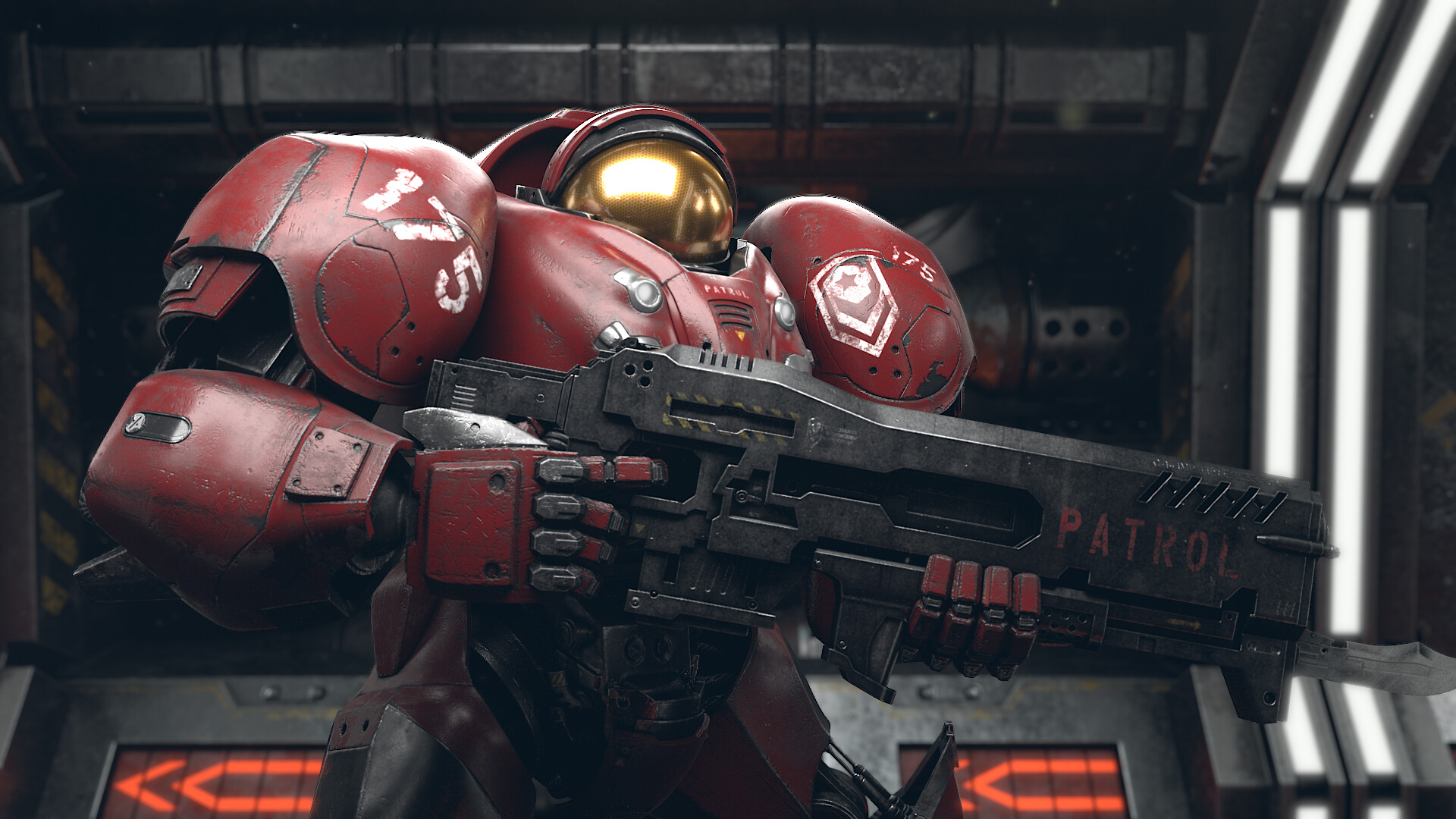 Starcraft 2 Marine Art