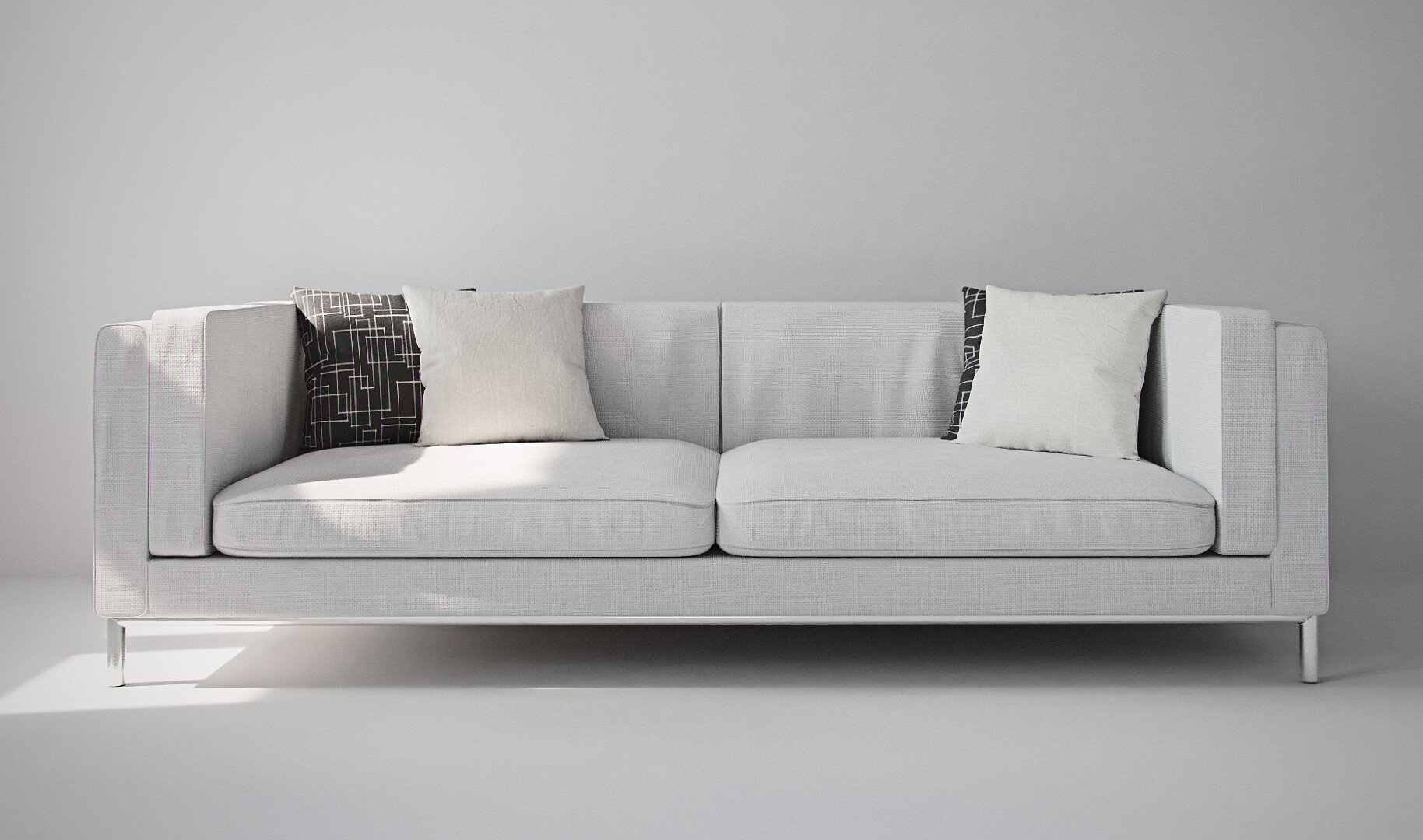 ArtStation - White Sofa