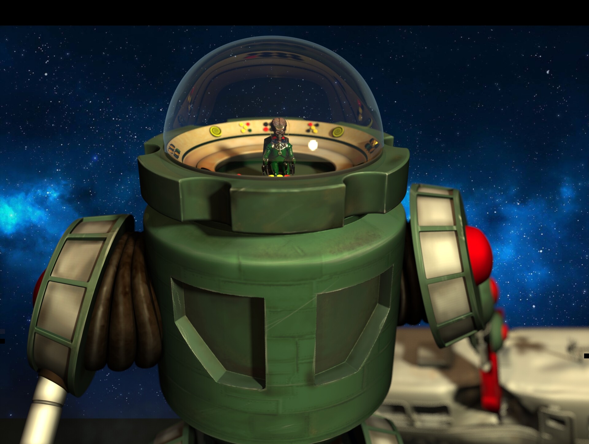 Christopher Mag - Mars Attacks Robot