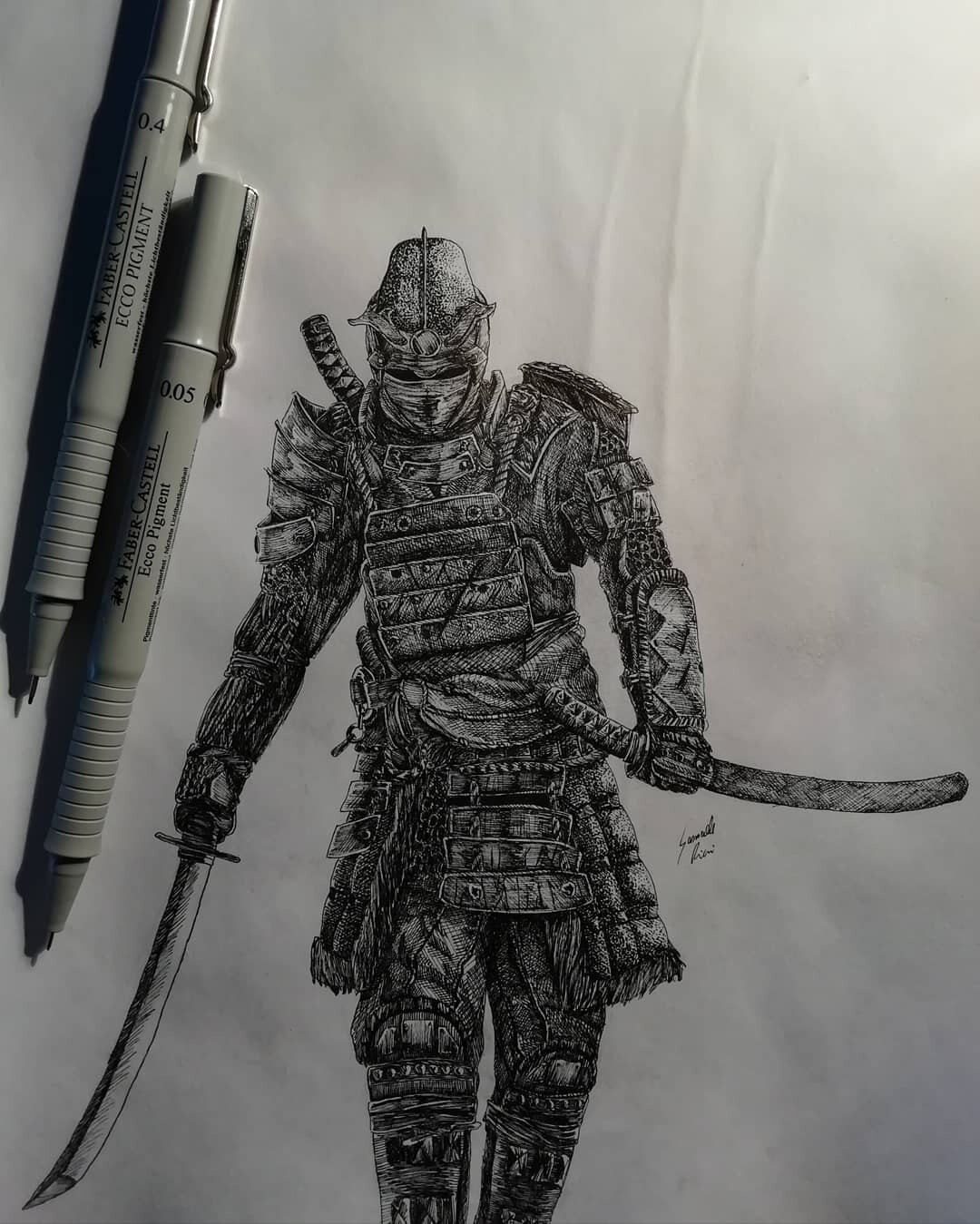 ArtStation - For honor ink art
