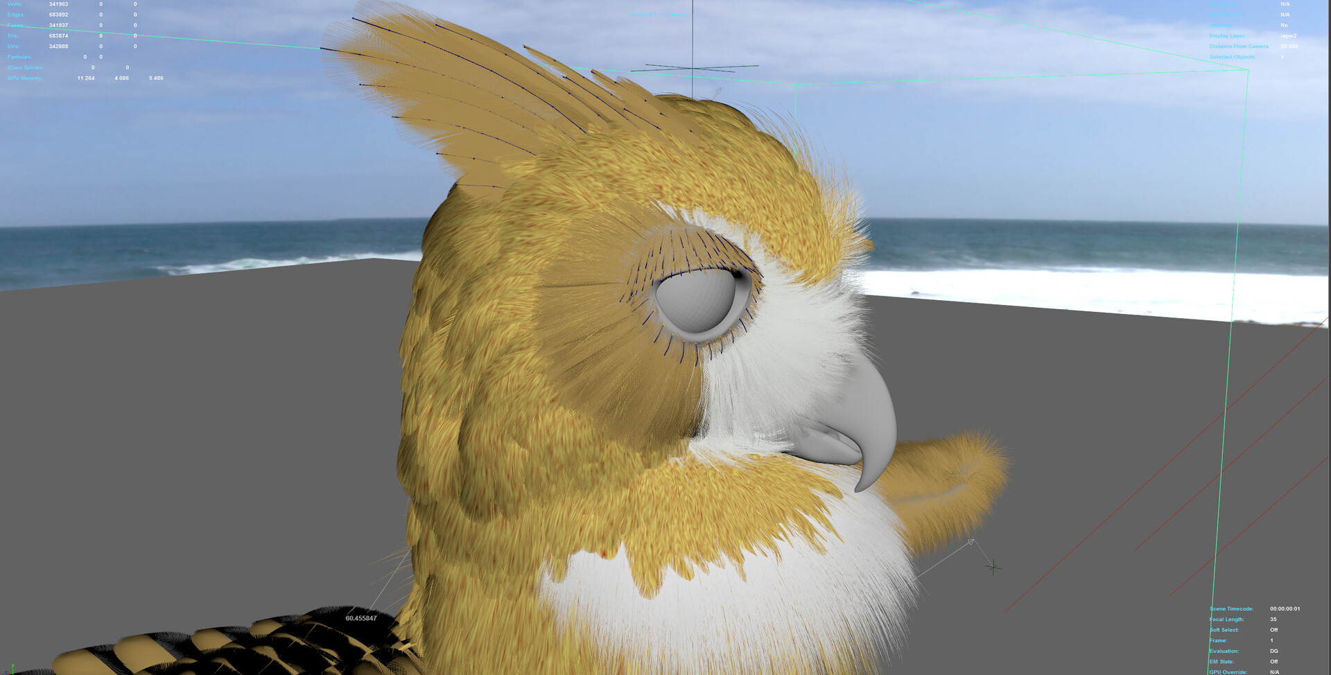 Yuriy Dulich 🇺🇦 - Nontrivial use of the Shader node in Yeti 3