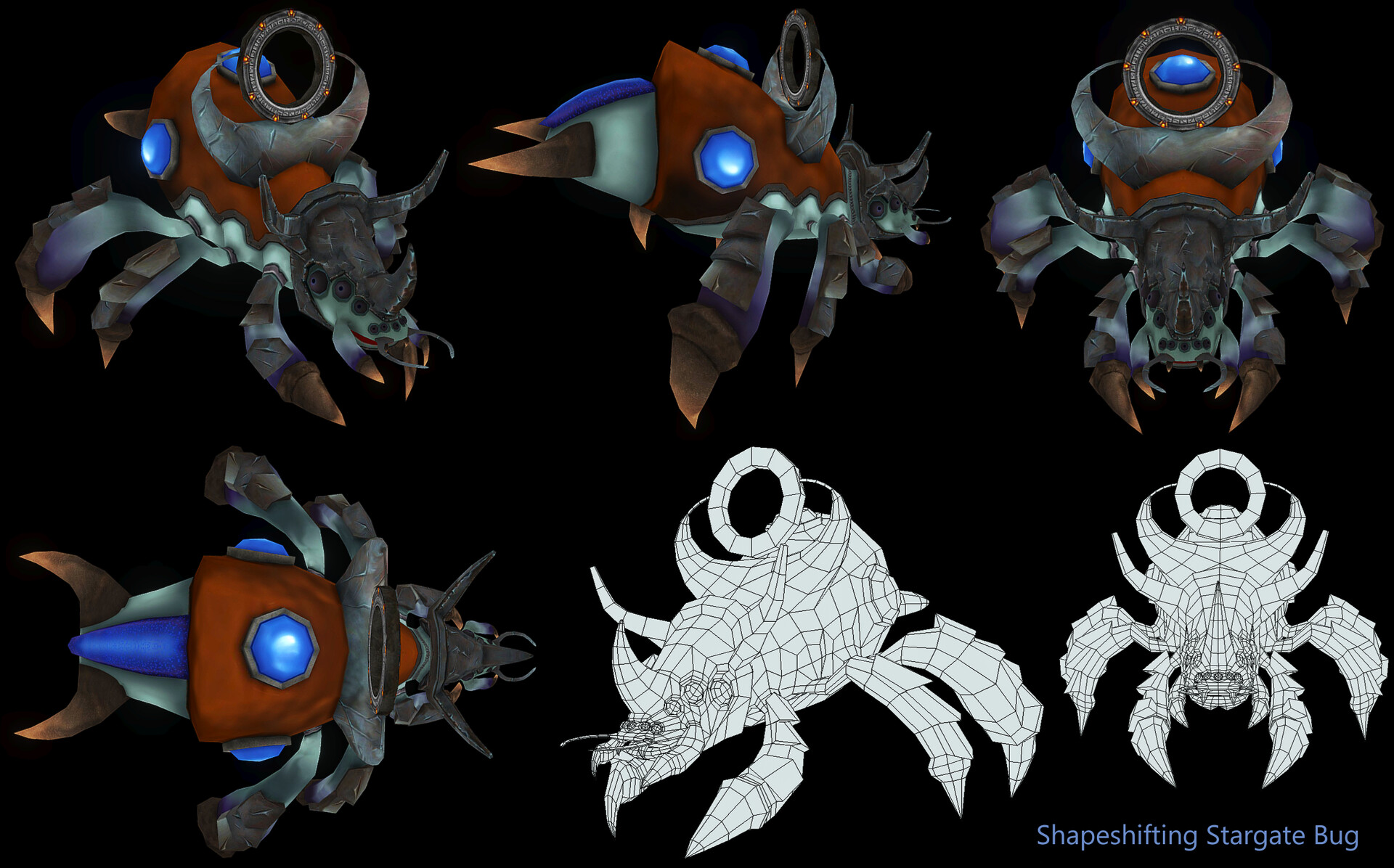 ArtStation - Shapeshifting Stargate Bug