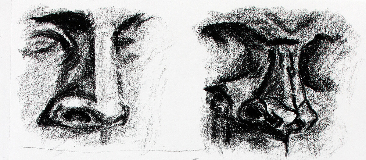 ArtStation - Anatomy Studies - Charcoal