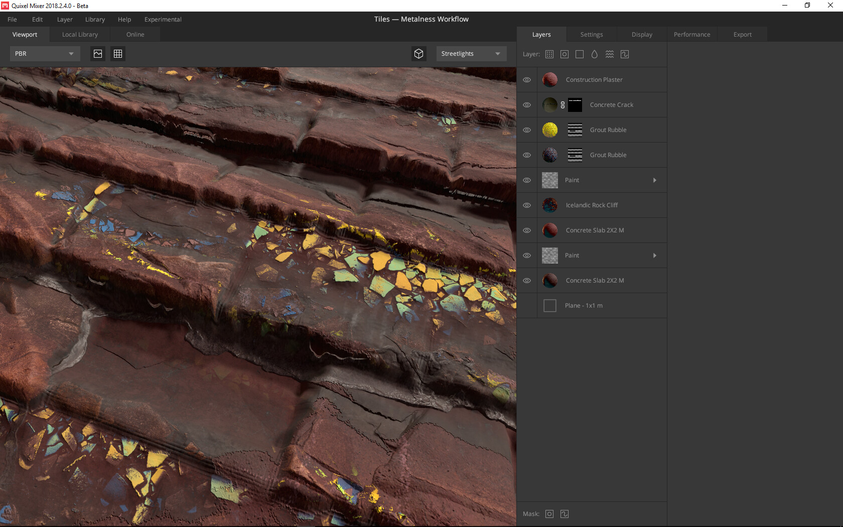 ArtStation - MIXER MARS SURFACE PBR Texturing