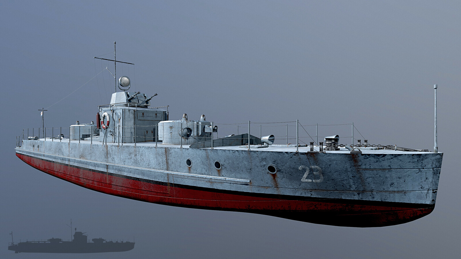 Andrey Mut - Armored boat type 1124 (River armored vehicle)
