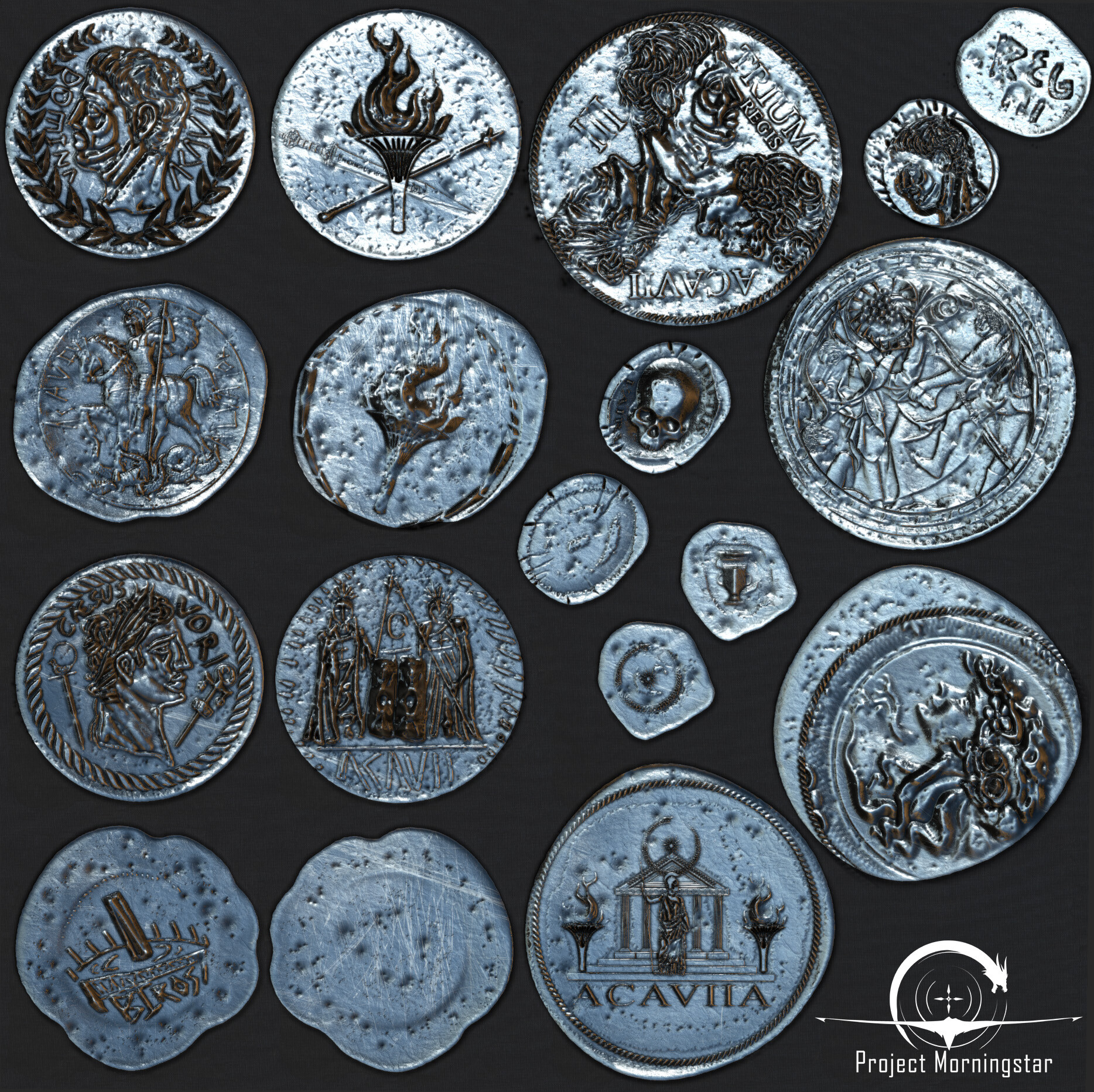 ArtStation - Project Morningstar - Acavii Coinage