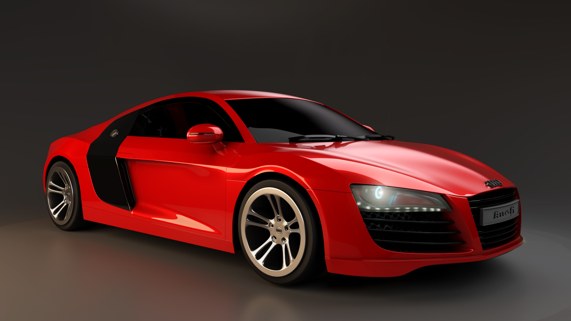 ArtStation - Audi R8 (2008).