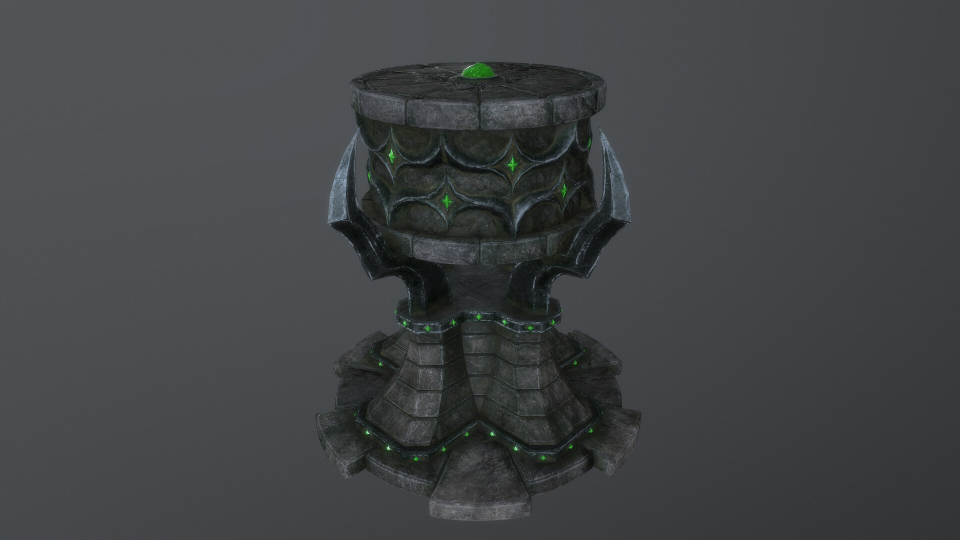 ArtStation - Stone and Metal Altar