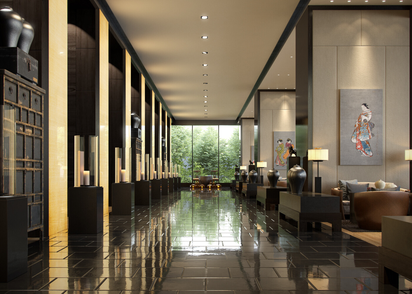 ArtStation - 3D Interior Design Visualization