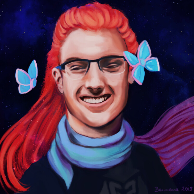 ArtStation - Perkz portrait (photo study/fanart)