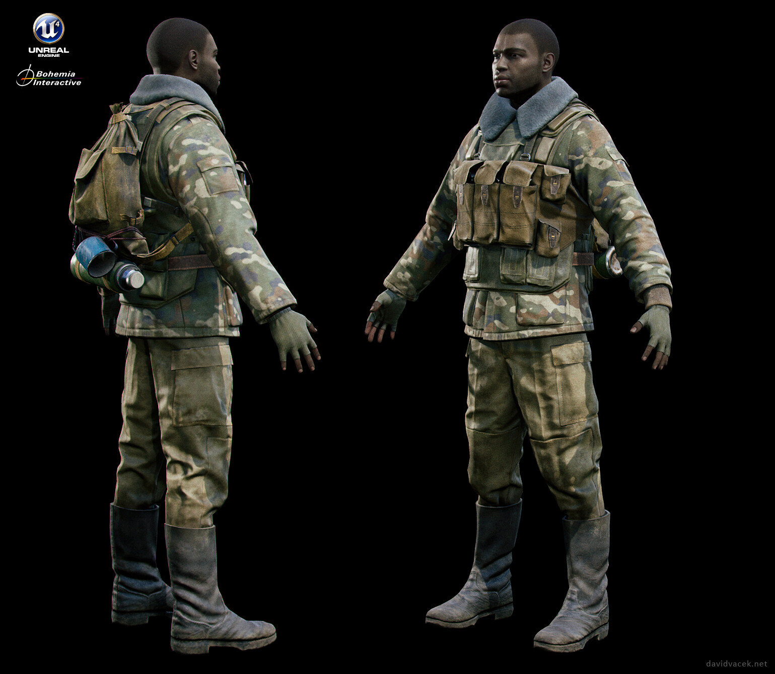 David Vacek - Military Uniform