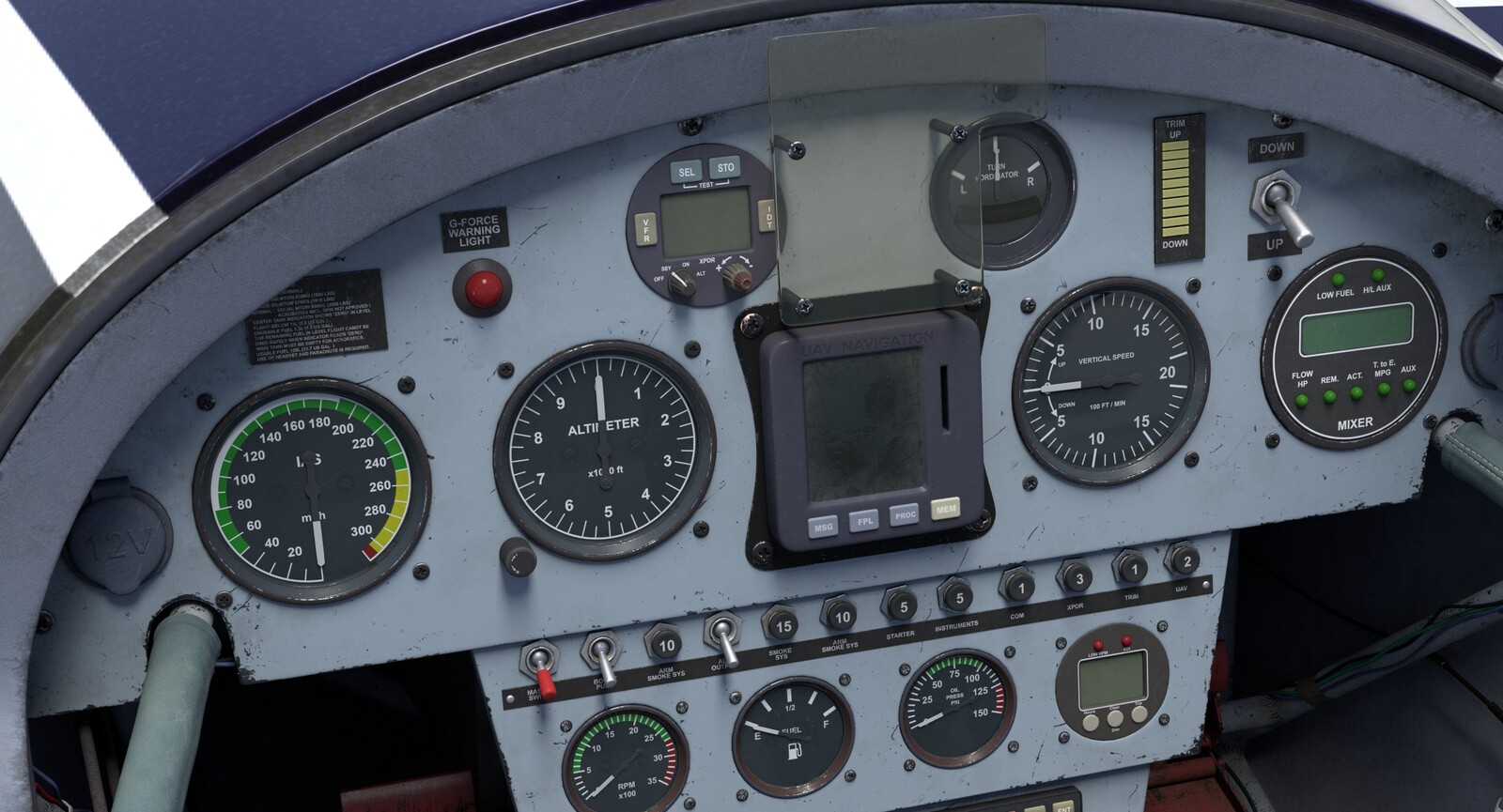 Alexandru Alexandrescu - Extra 330 Cockpit