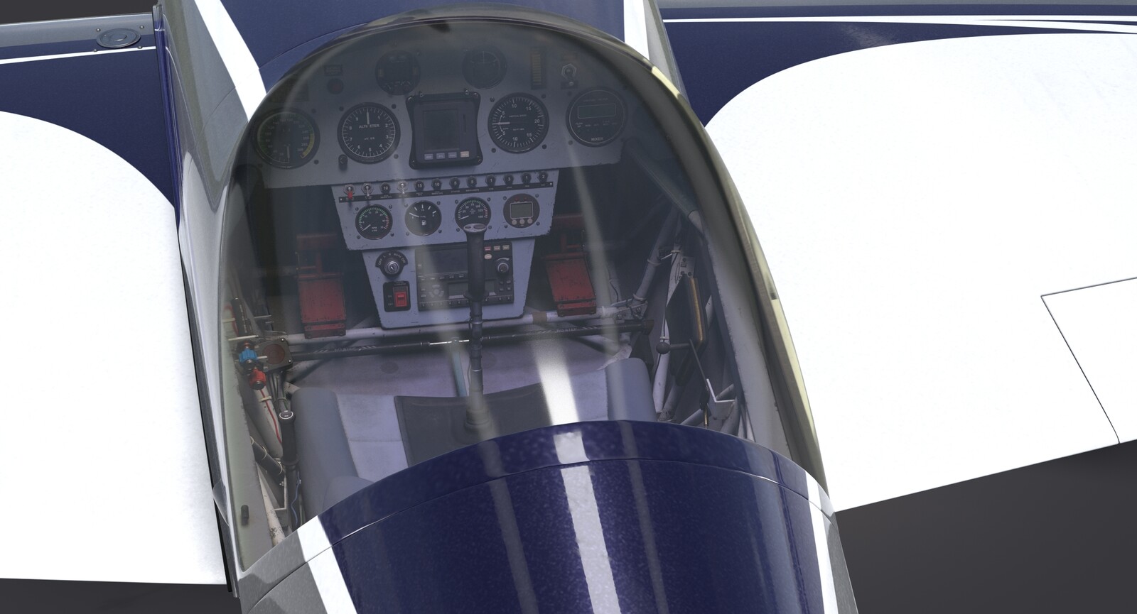 Alexandru Alexandrescu - Extra 330 Cockpit