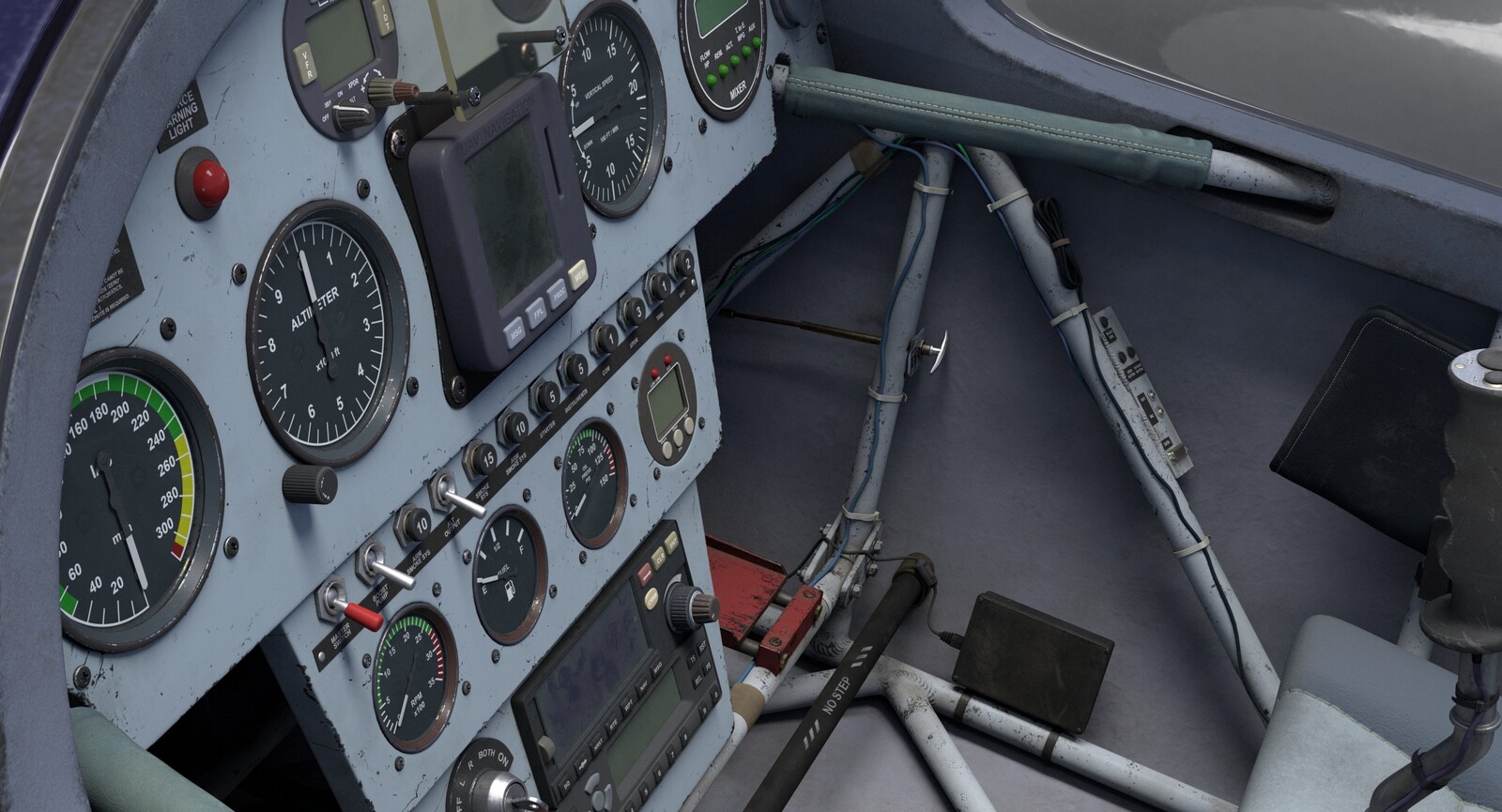 Alexandru Alexandrescu - Extra 330 Cockpit