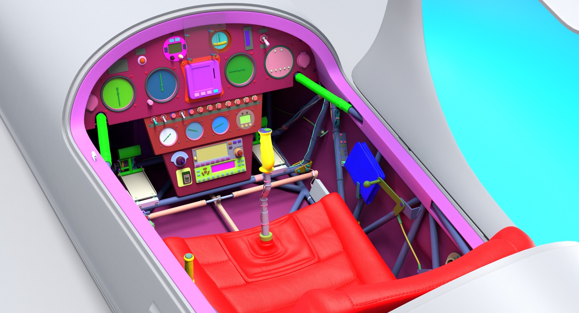 Alexandru Alexandrescu - Extra 330 Cockpit