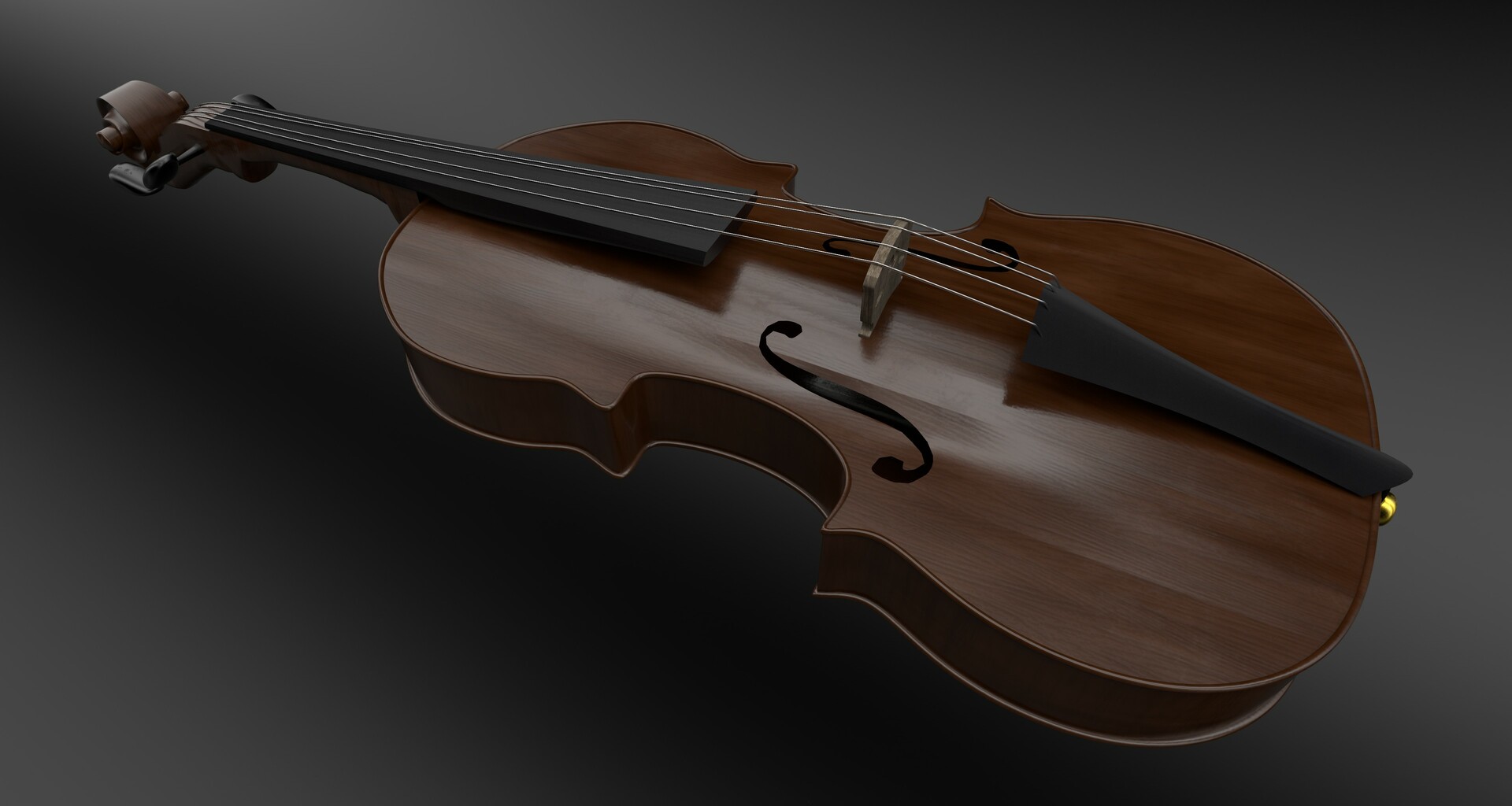 ArtStation - 3D Violin