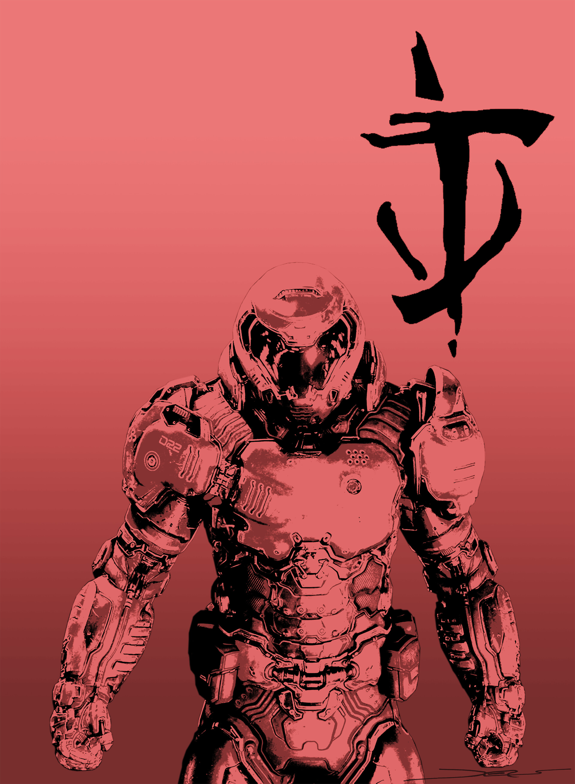 ArtStation - Doom Slayer