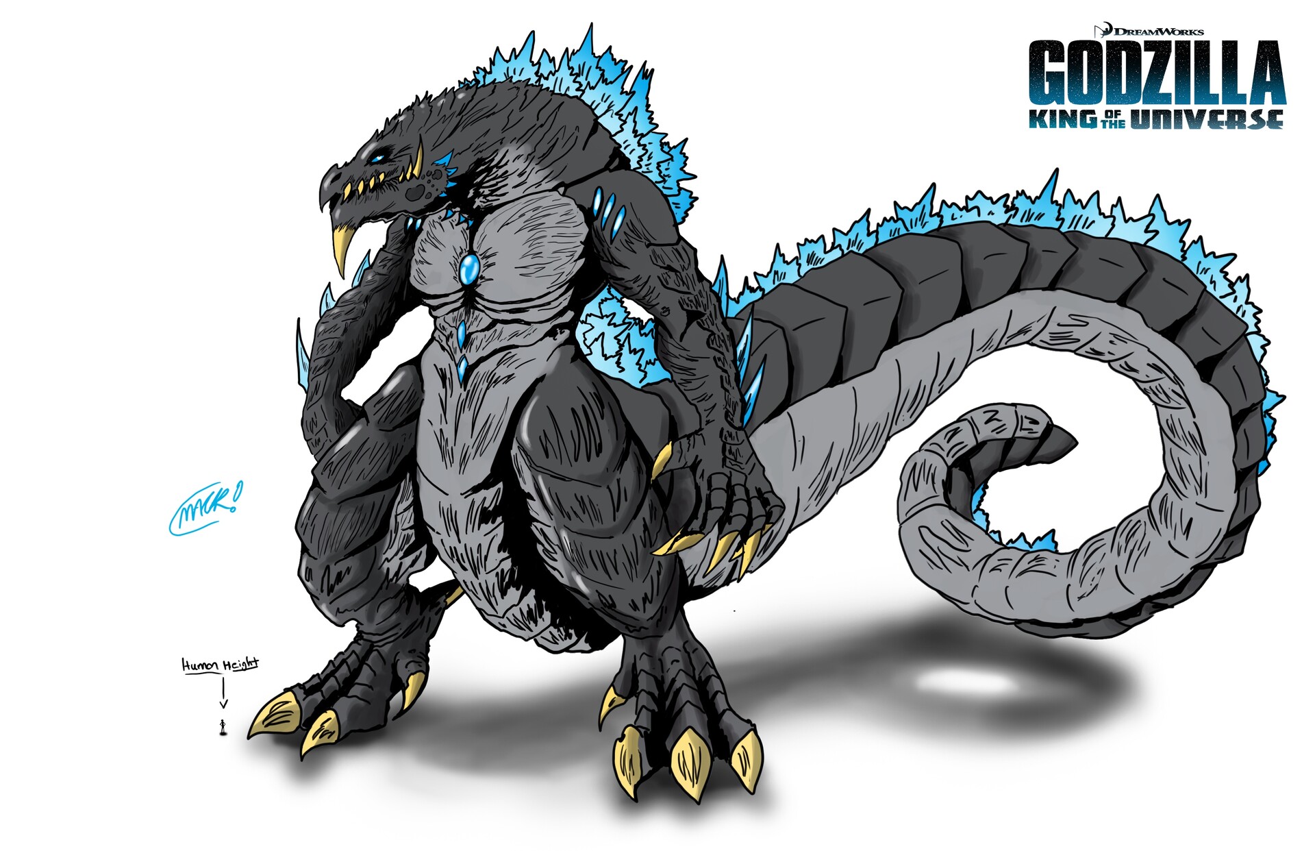 ArtStation - Dreamworks : Godzilla king of the Universe