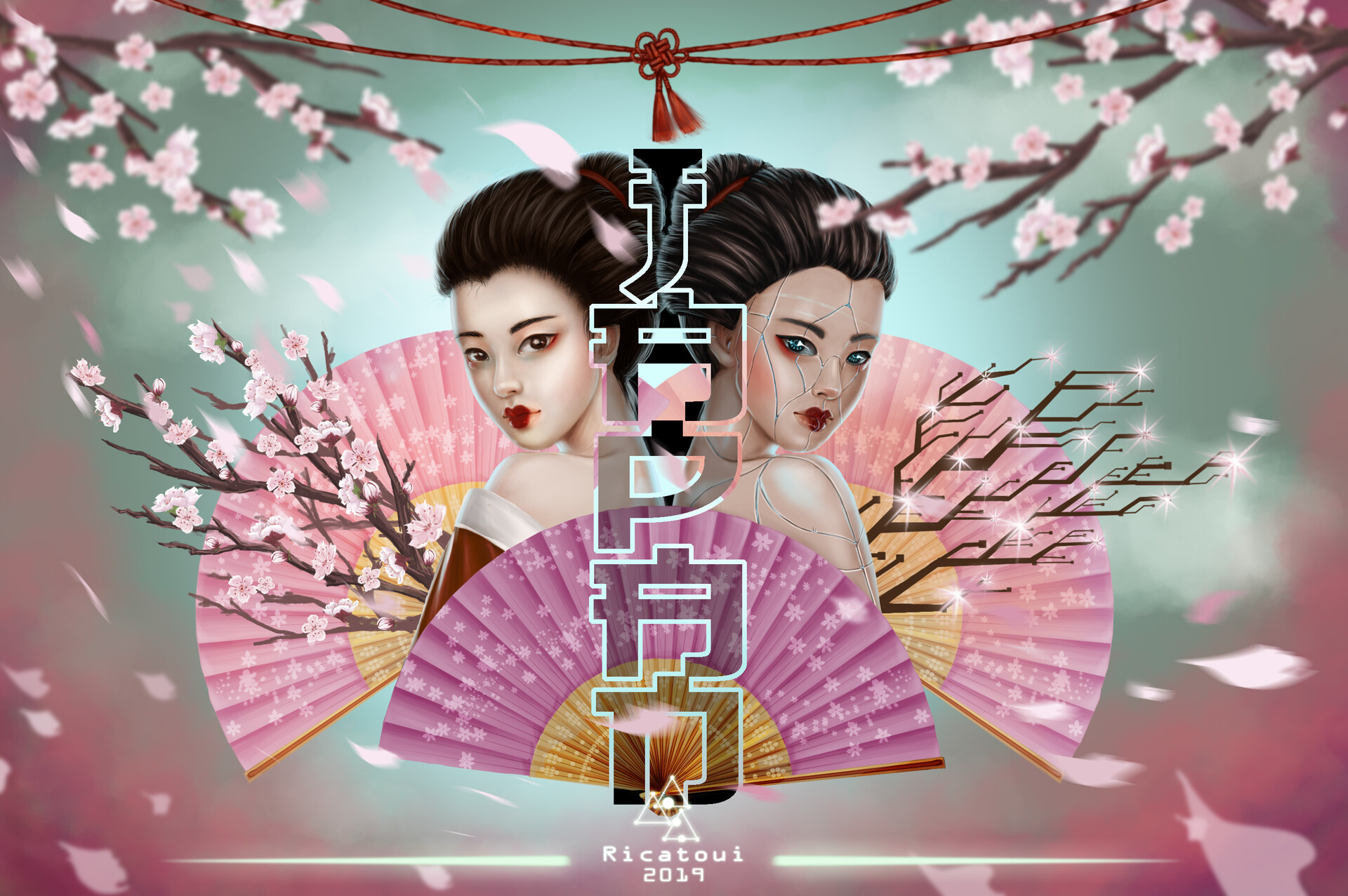 ArtStation - Japan - "inspired by Japan" contest entry