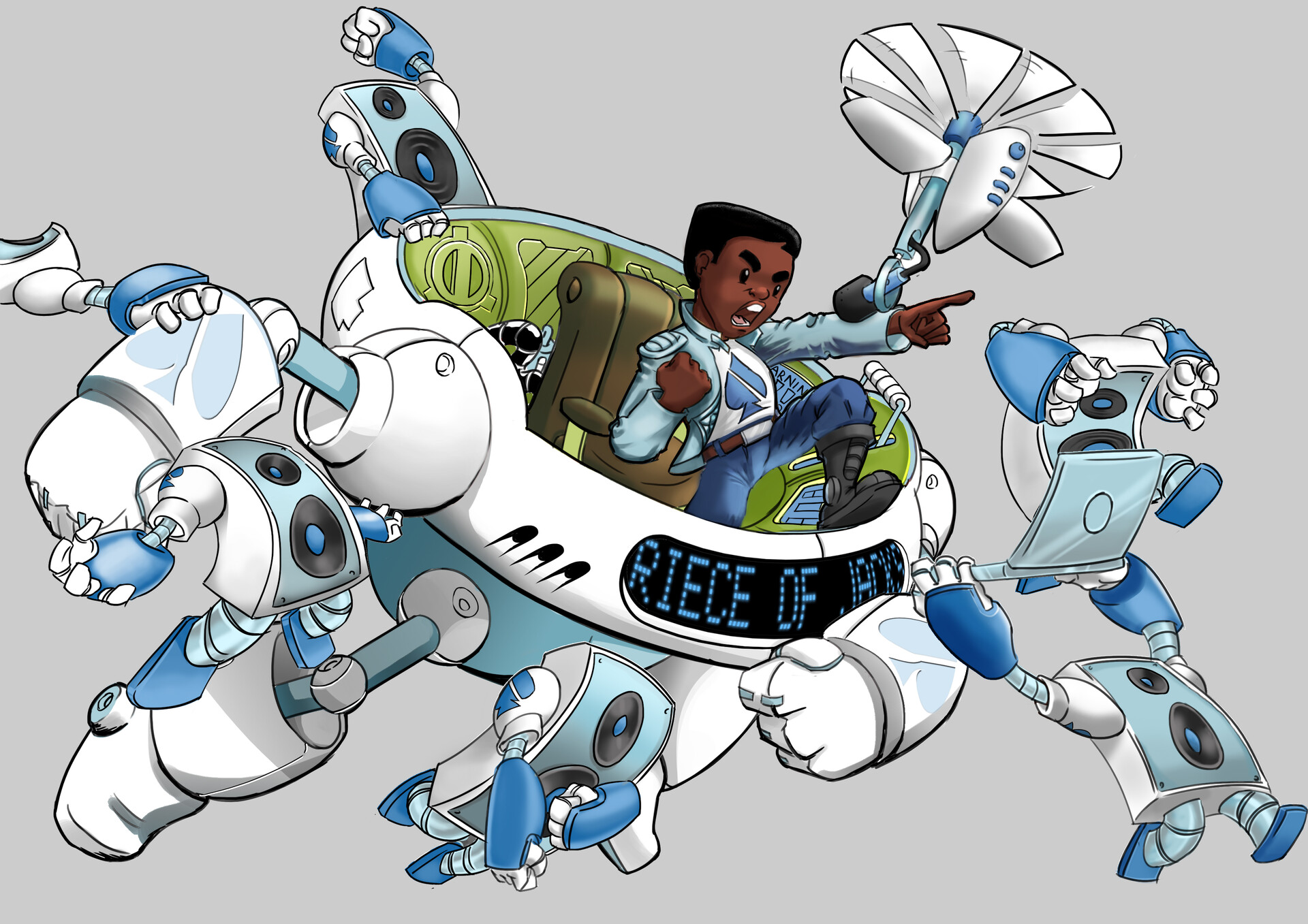 ArtStation - Riece and the Big Guy