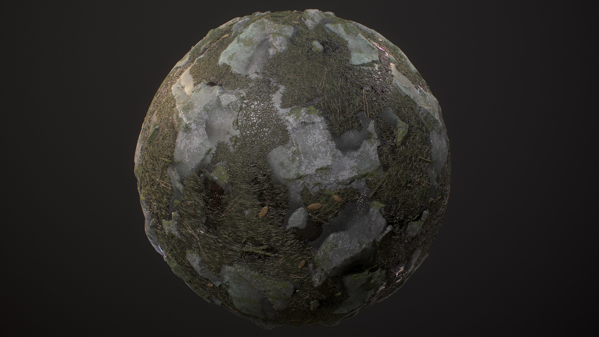 ArtStation - Nature Floor Material - Substance Designer