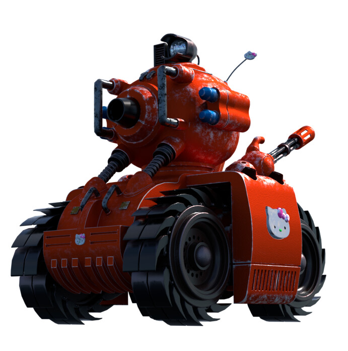 ArtStation - Metal slug tank