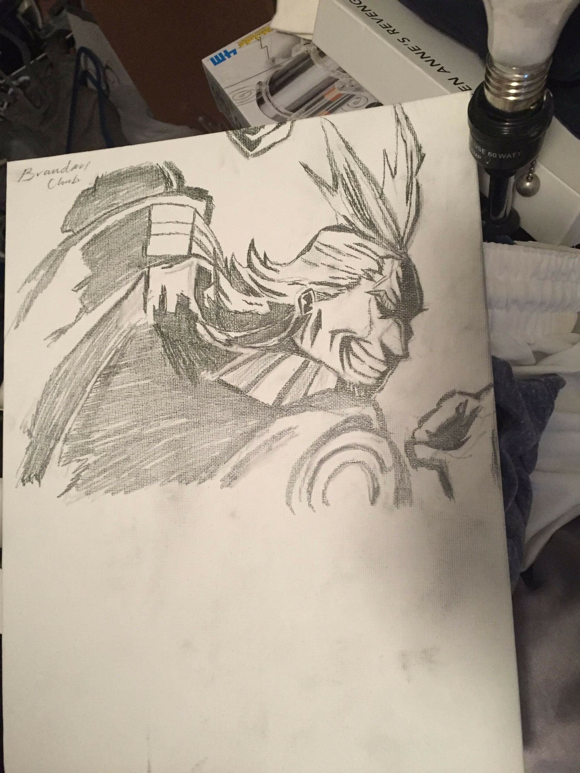 ArtStation - ALL-MIGHT SKETCH!!!