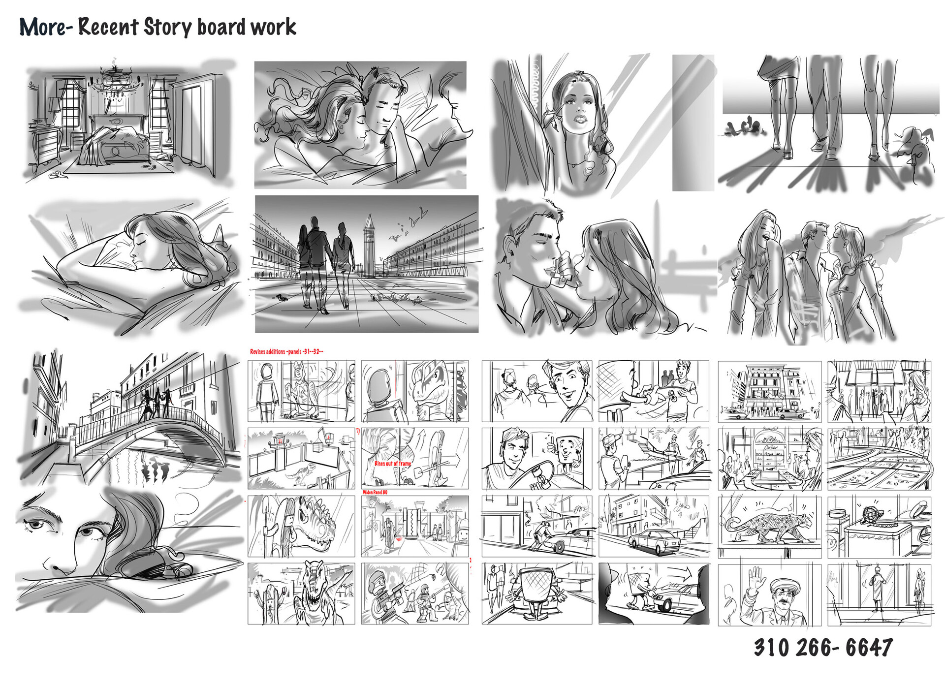ArtStation - Storyboard Panels