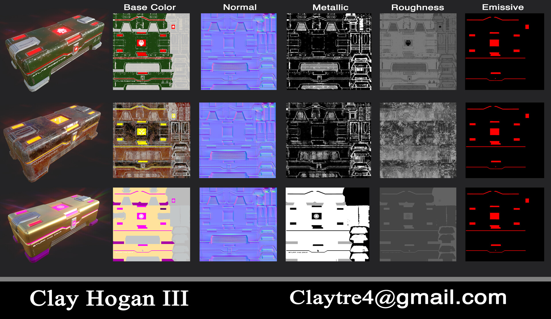 ArtStation - Sci-Fi Crates