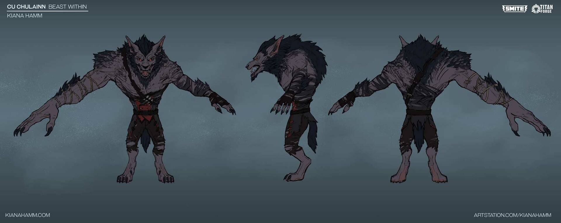 Kiana Hamm - Beast Within Cu Chulainn