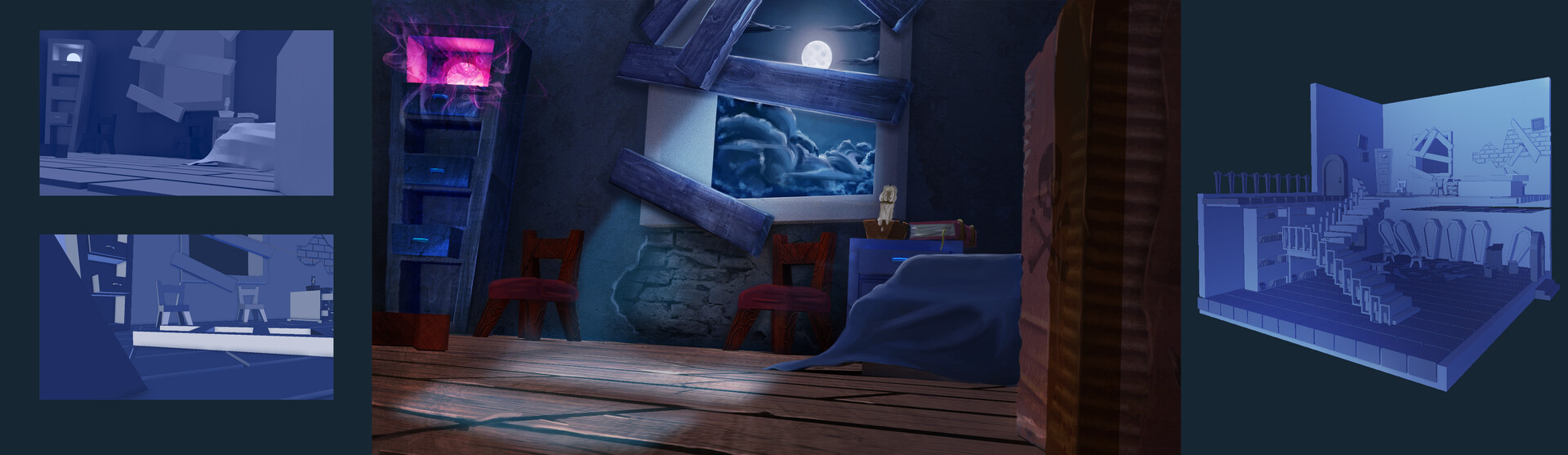 ArtStation - Vampire Child Home