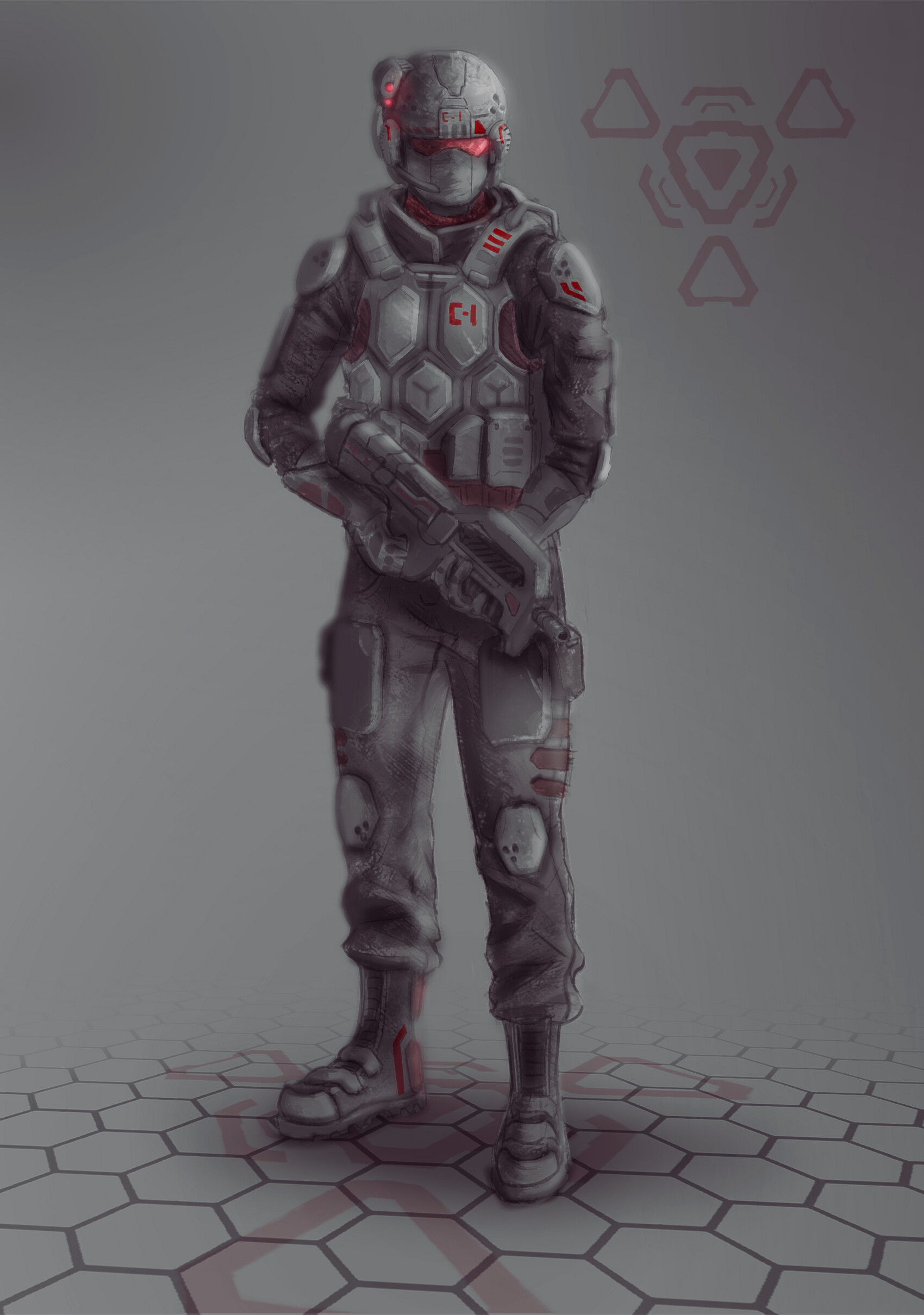 ArtStation - Biotech Corporation - Soldier Class-1
