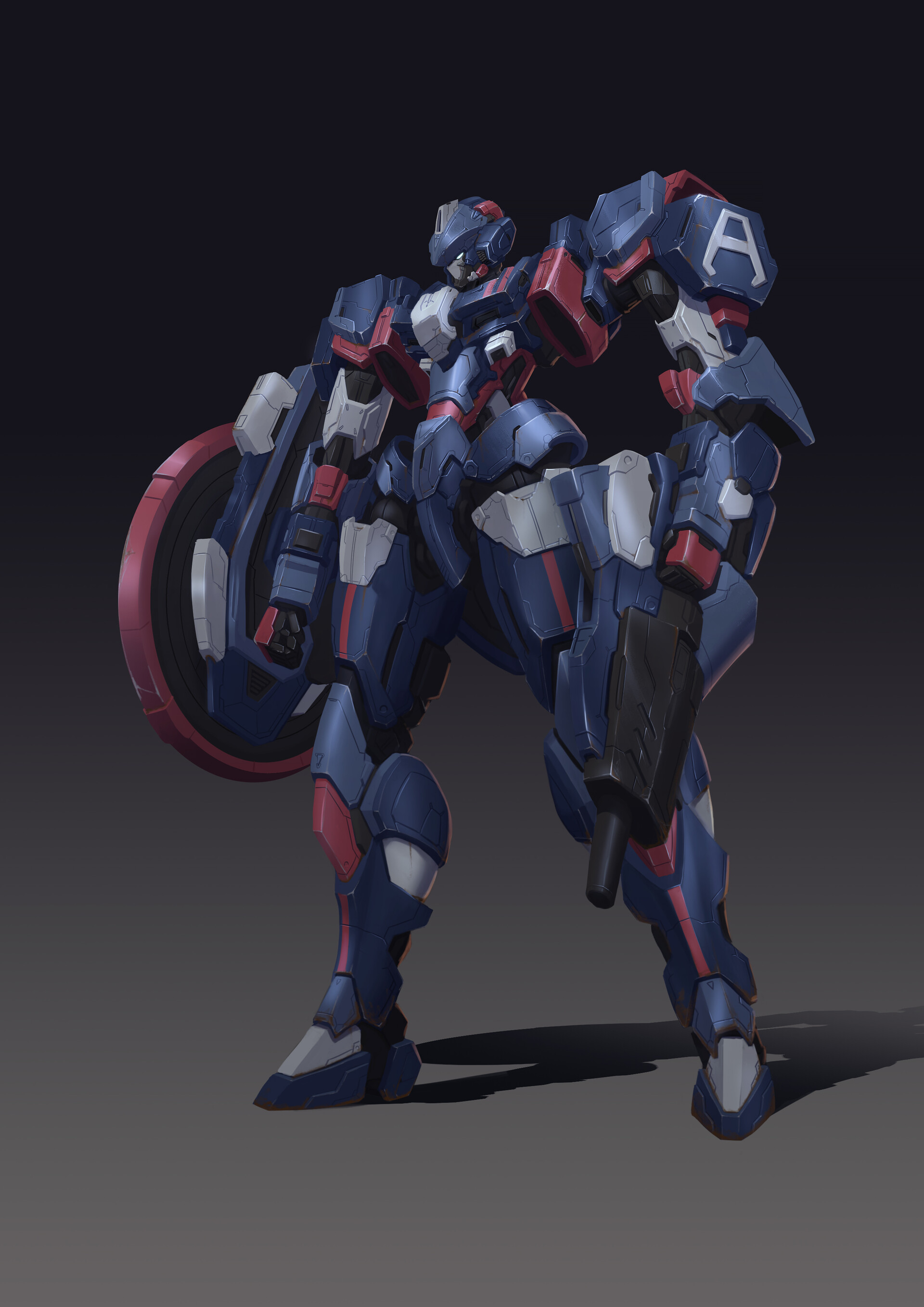 ArtStation - mecha practice
