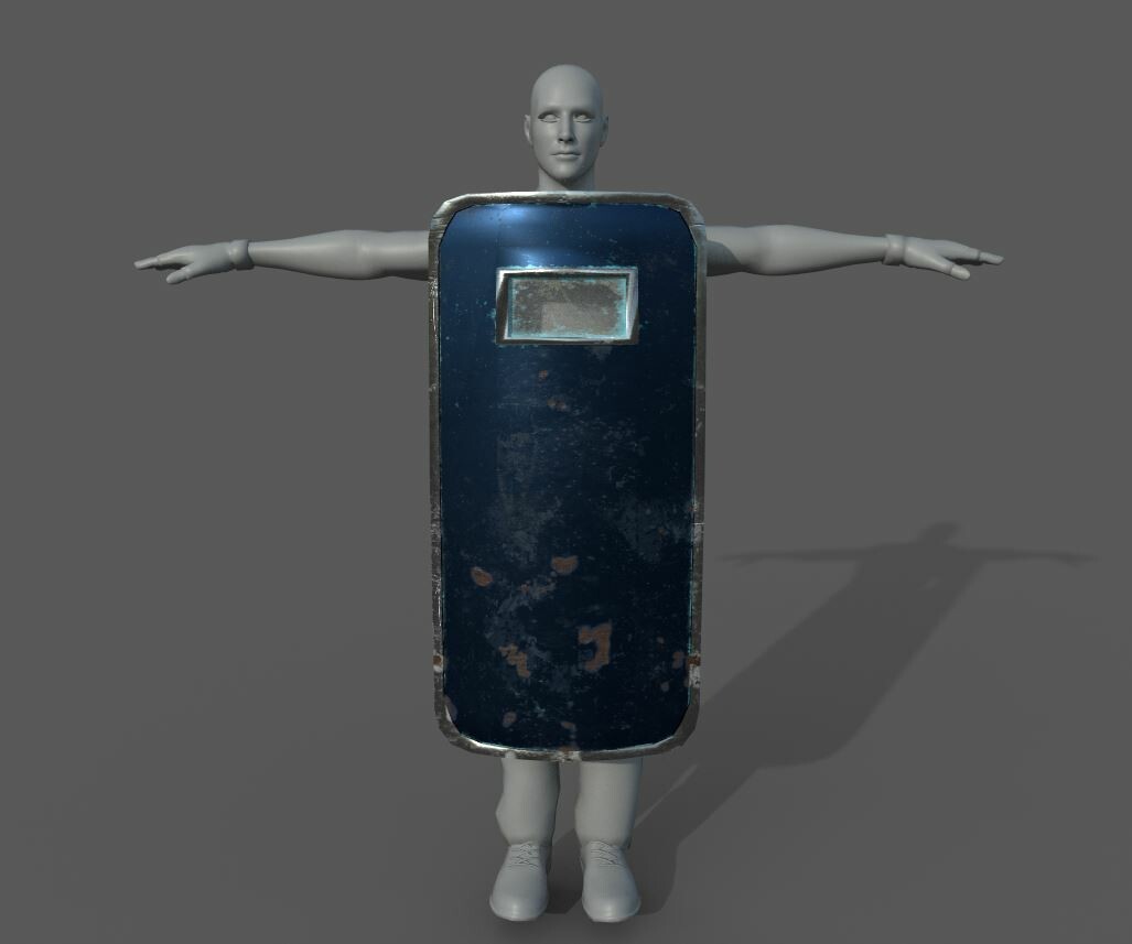 ArtStation - Ballistic Shield