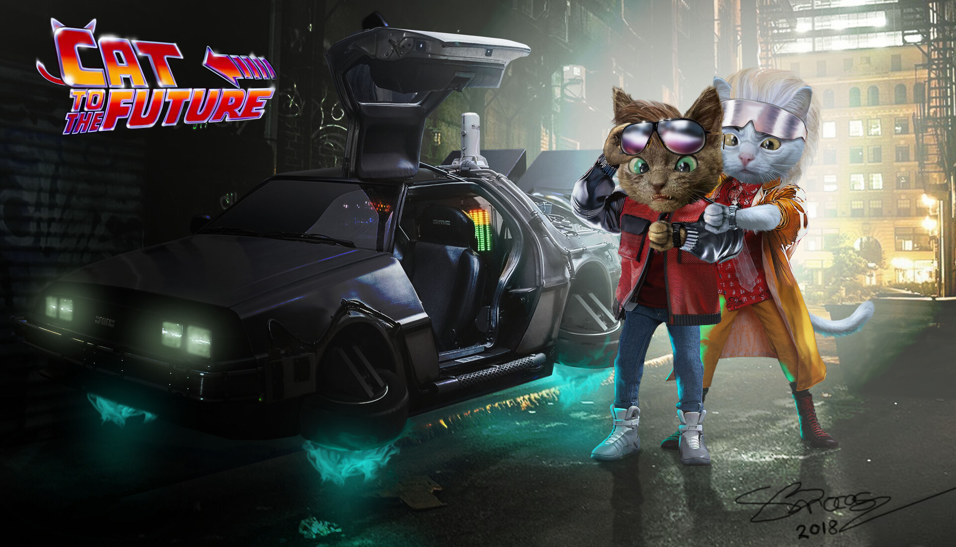 ArtStation - Cat To The Future