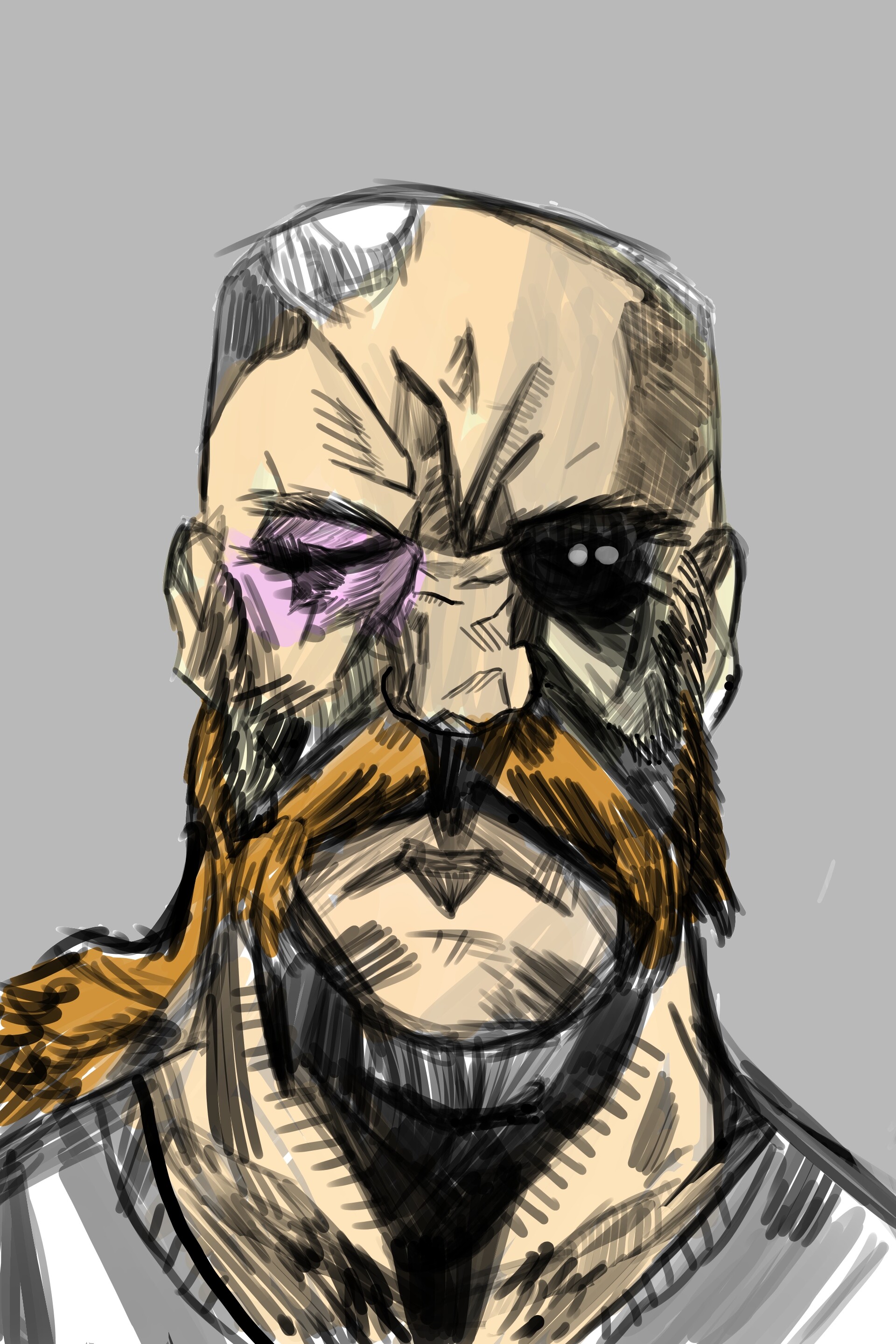 ArtStation - The Scotsman Colored Version.