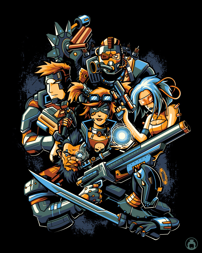 ArtStation - Official Borderlands merchandise