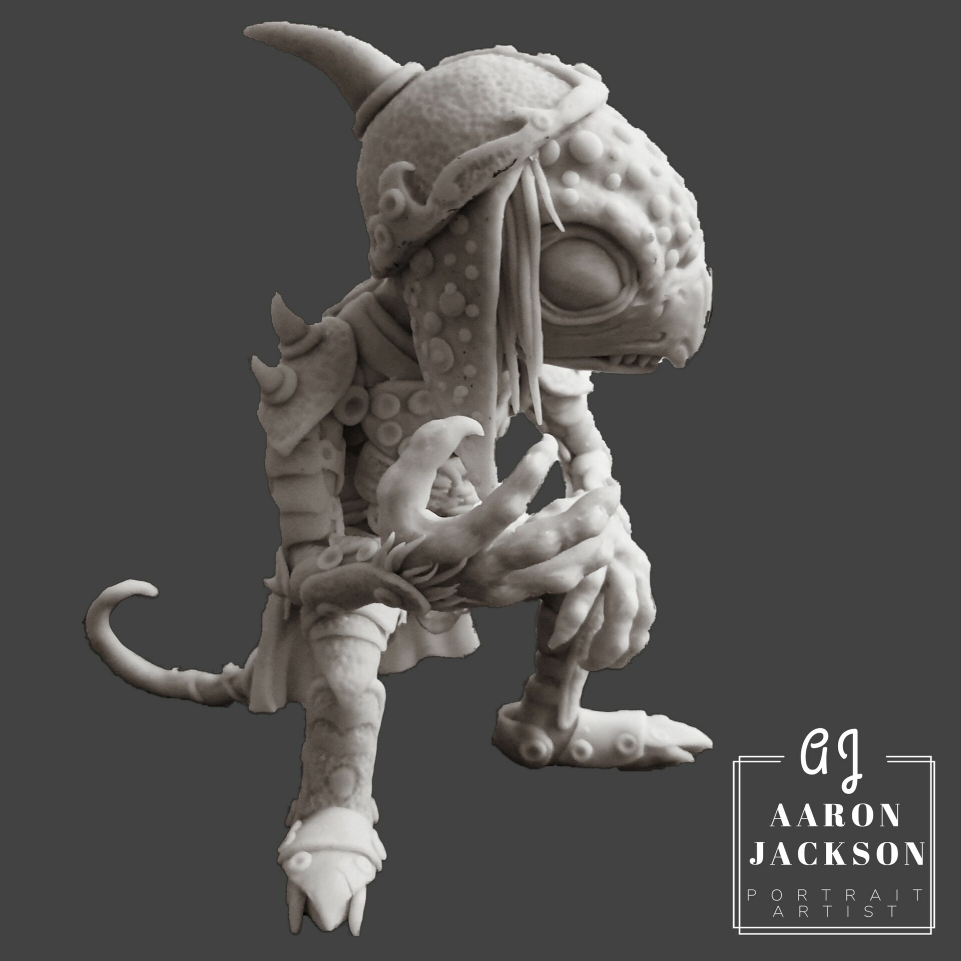 ArtStation - Polymer clay sculpt