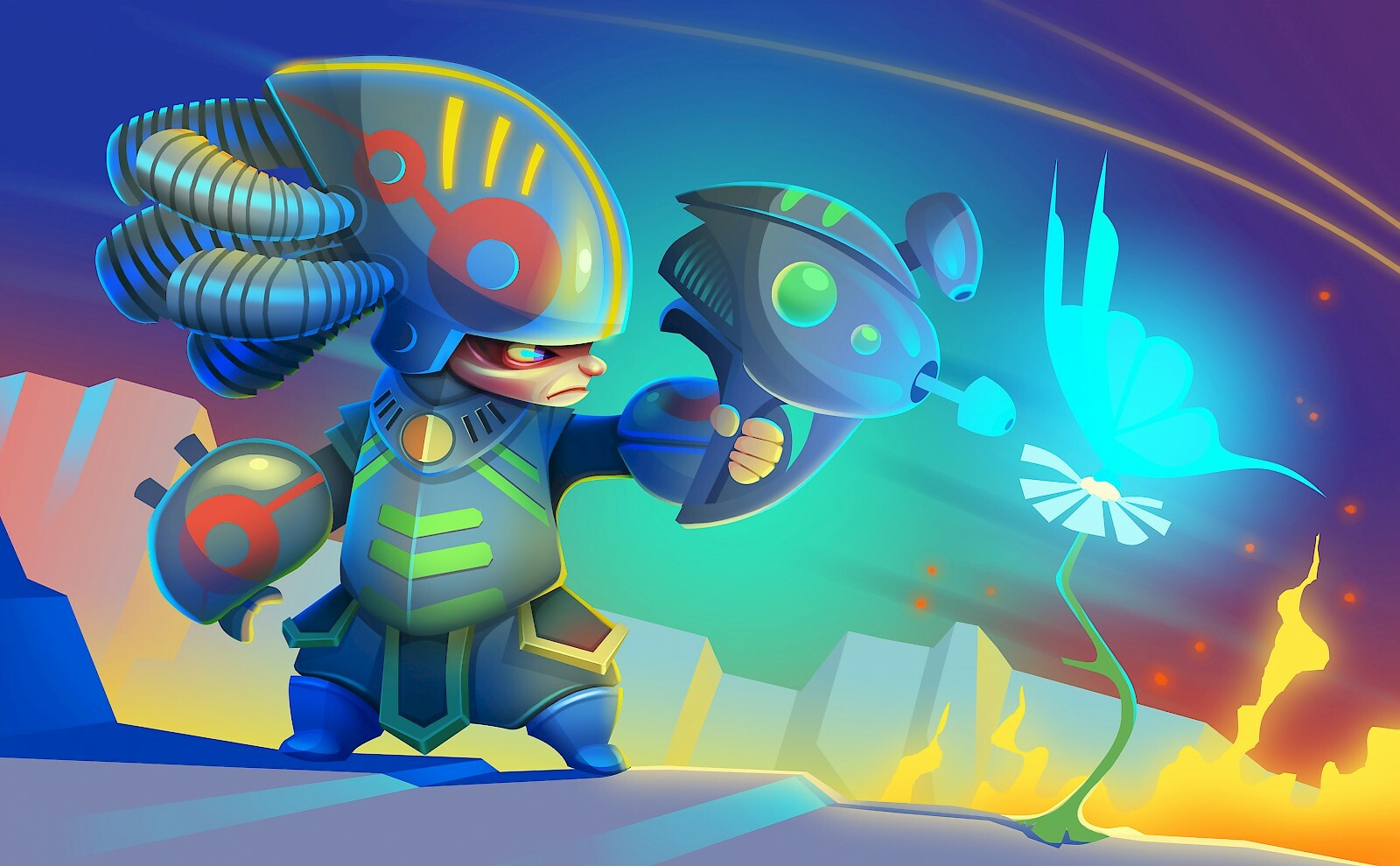 ArtStation - Butterfly hunter