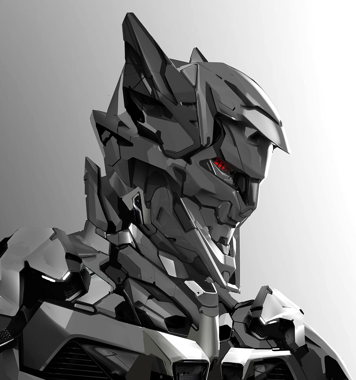 ArtStation - Robot head 031819