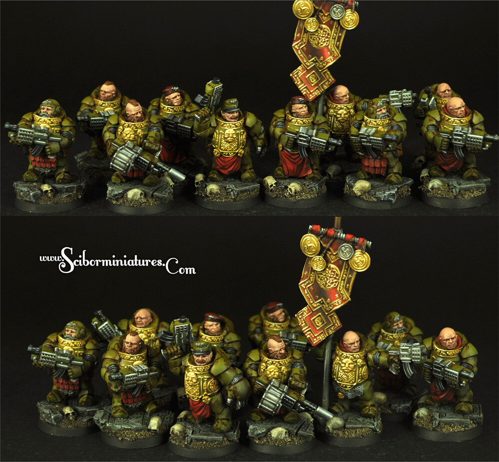 ArtStation - Sci Fi Dwarves miniatures