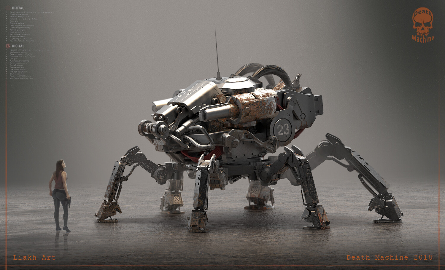 Aleksei Liakh - Spider Tank