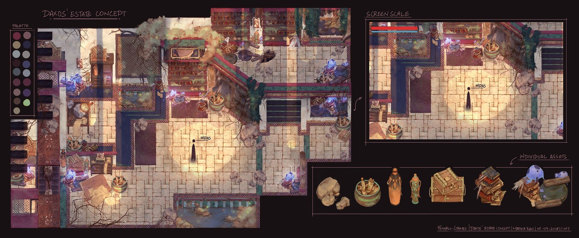 ArtStation - Foxhall Games: Midas and the Edge of it All