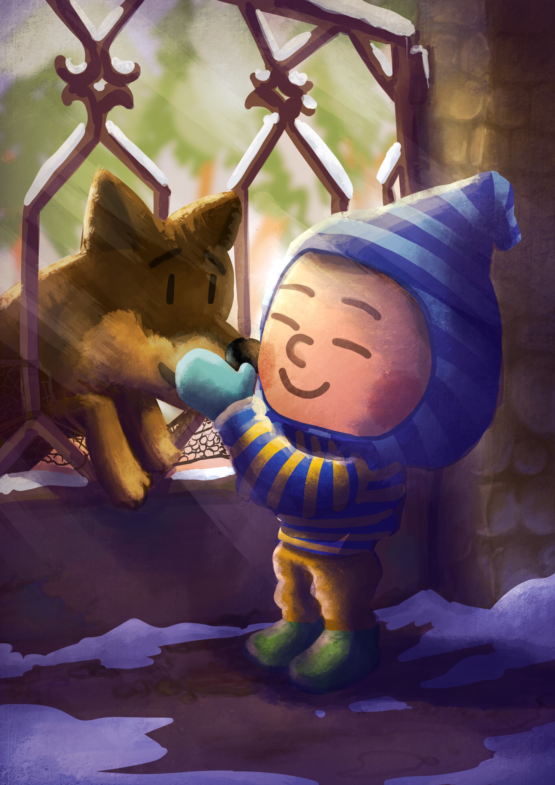 ArtStation - Simon and Dog