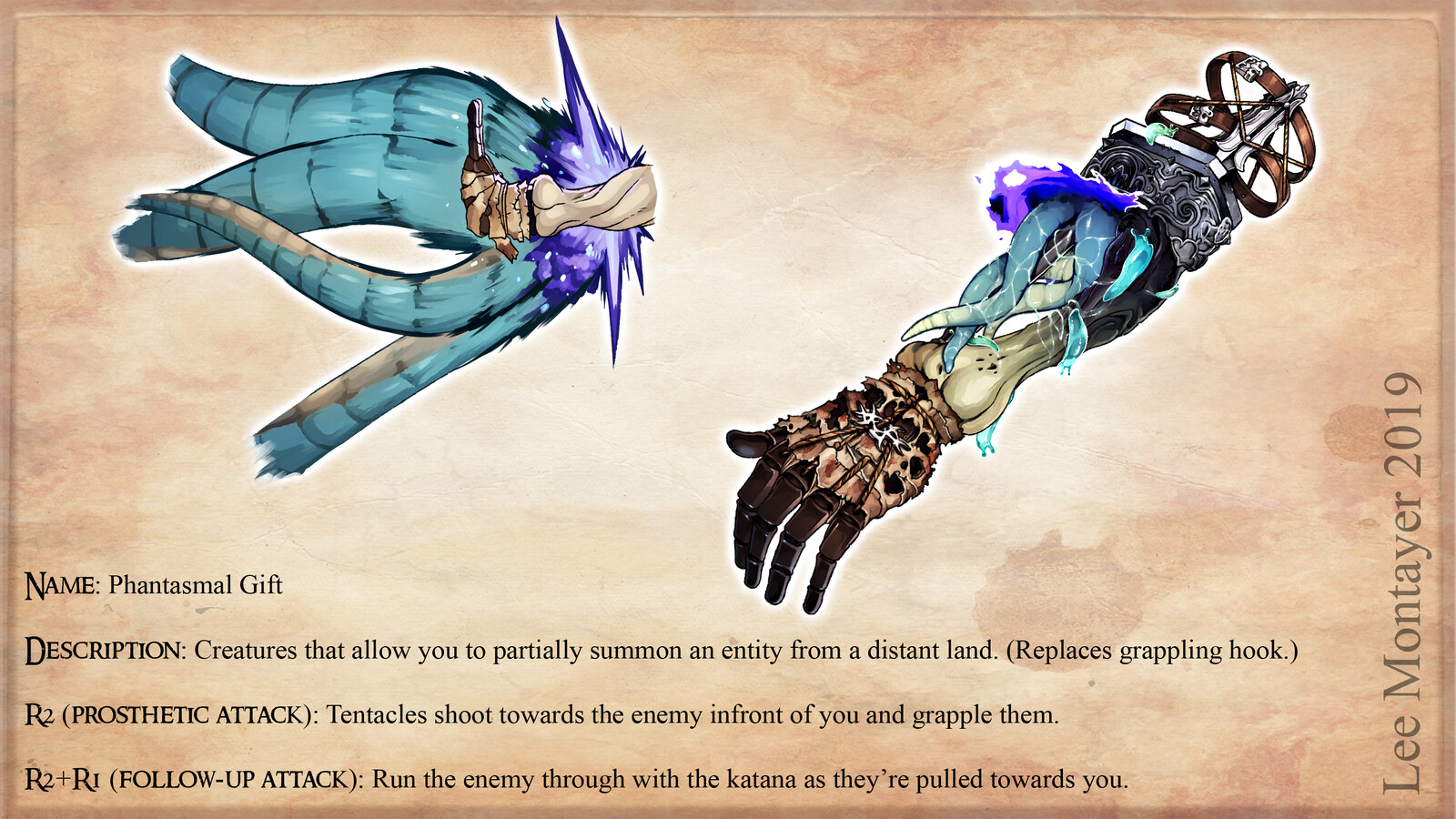 Lee Montayer - Sekiro Prosthetic Art Challenge