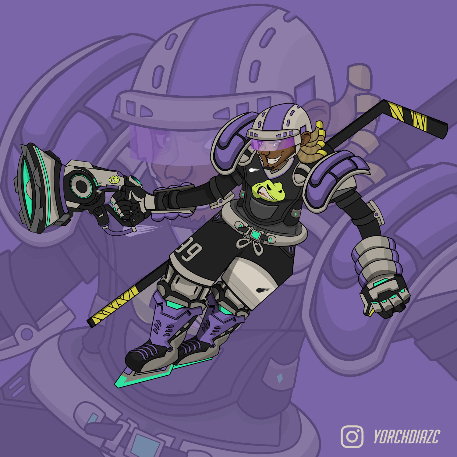 ArtStation - Speed Boost! Lucio FanArt