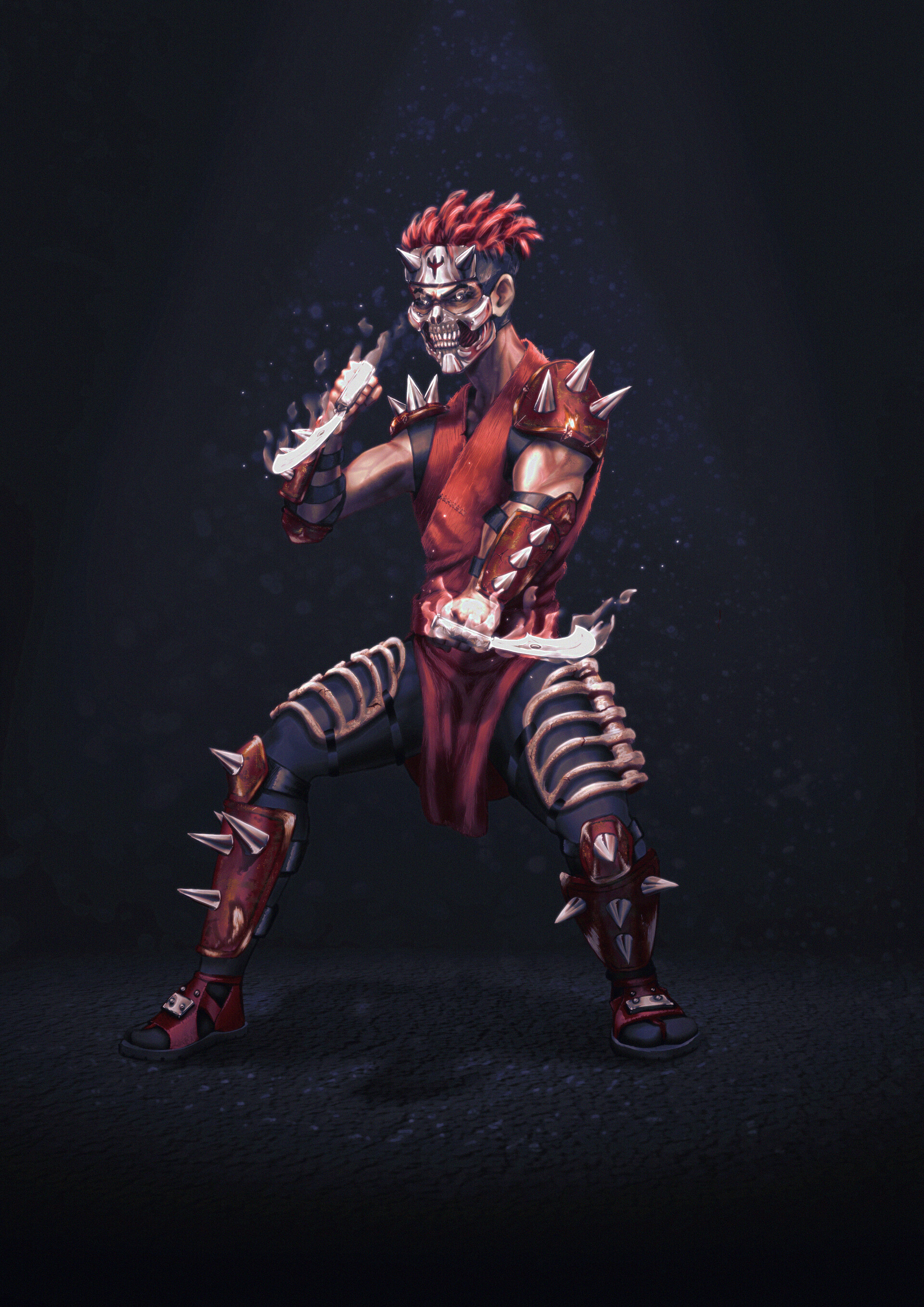 ArtStation - ghost fighter