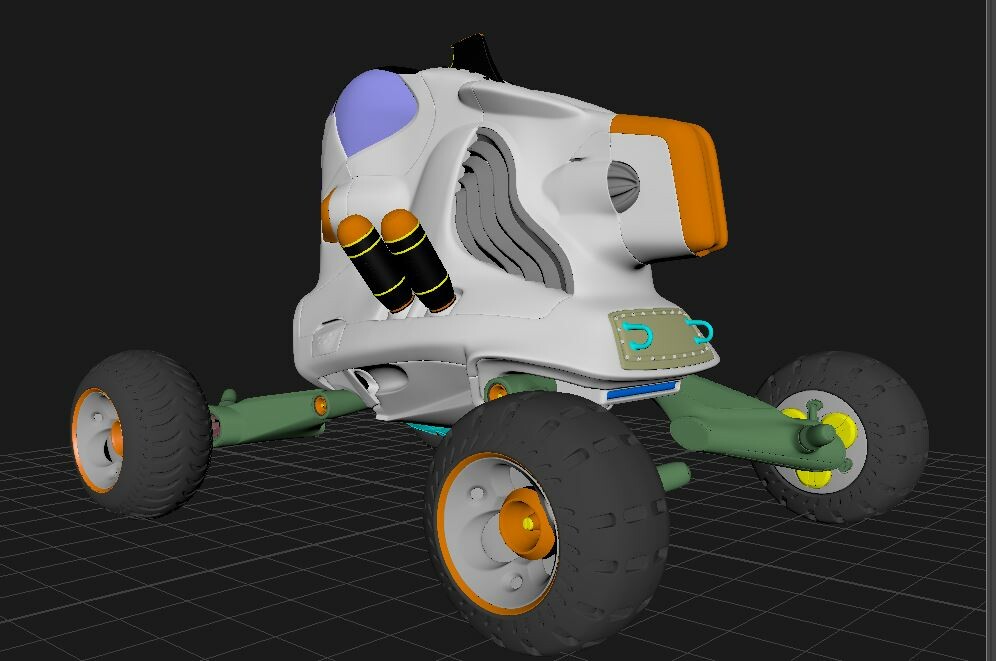 Scott Boisvert - Sci Fi Car