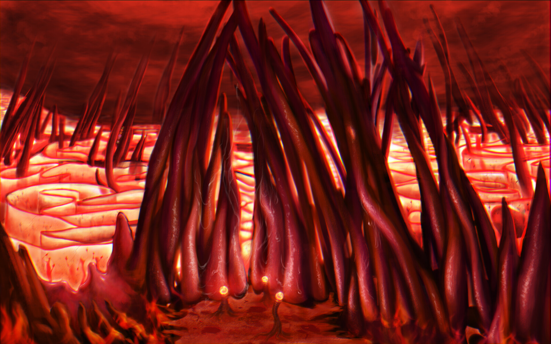 ArtStation - Locations for world of hell